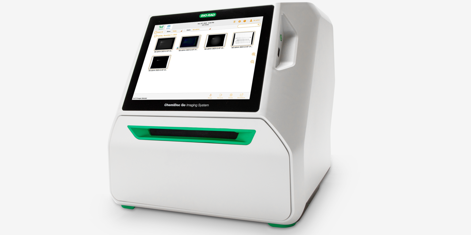 Blot and Gel Imaging with ChemiDoc Go System | Bio-Radiations